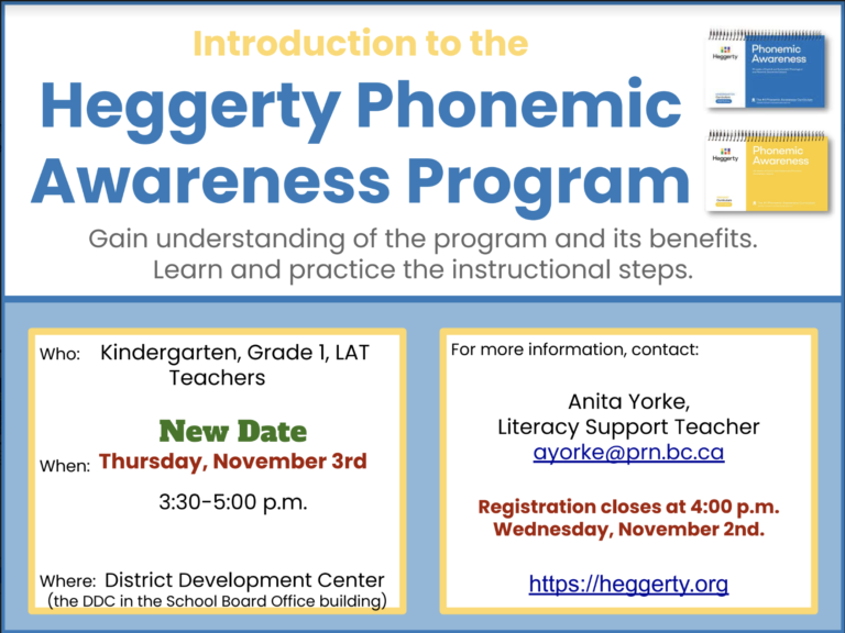 Introduction to the Heggerty Phonemic Awareness Program - School ...